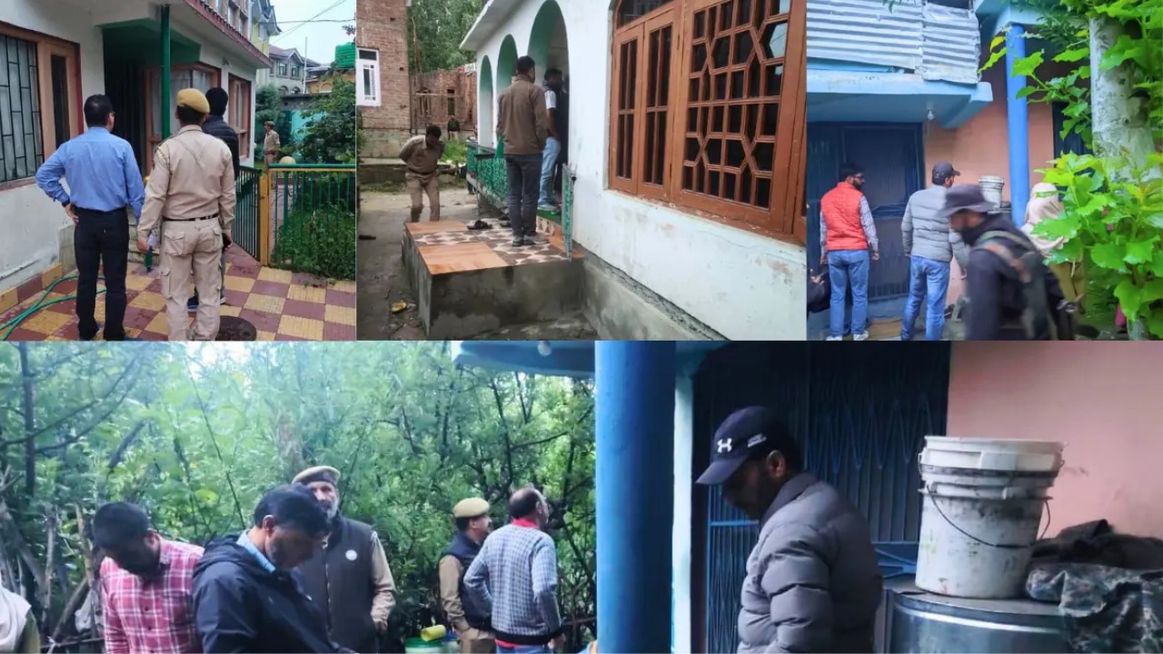 कश्मीर : आतंक के खिलाफ CIK का बड़ा एक्शन, एक साथ 8 जगहों पर मारा छापा