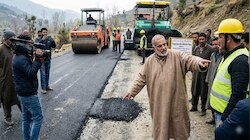 MLA Halts Macadamisation Work Hindi News: MLA Halts Macadamisation Work ...